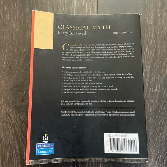 Accents | Classical Mythology Textbook | Poshmark